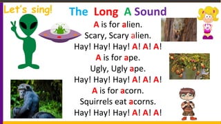 ESL Lesson: Long A | PPTX