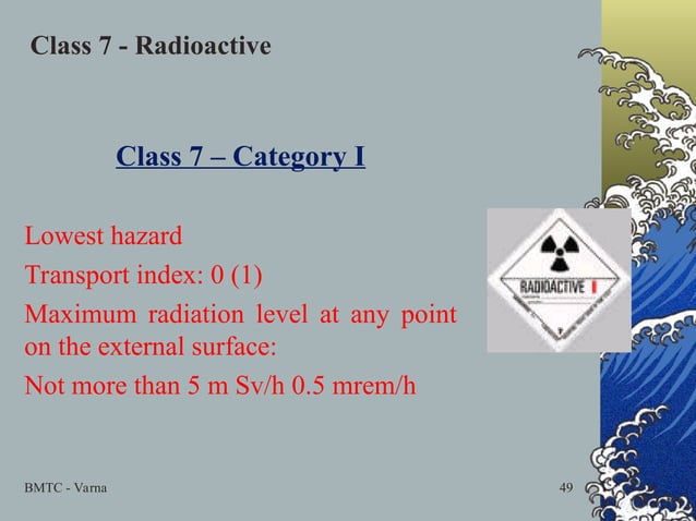 DG Clasiffication HAZMAT Dangerous Goods | PPT