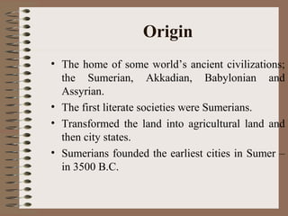C7 - Mesopotamian Civilization | PPT