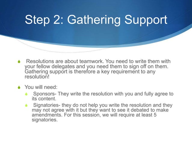 KCL MUN Introduction to Resolution Writing (18/10/2011) | PPT