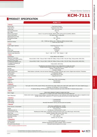 Kcm 7111 ds-120516 | PDF | Cameras and Camcorders | Consumer Electronics