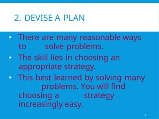 Mastering Polya’s Four-Step Problem Solving Method for Effective ...