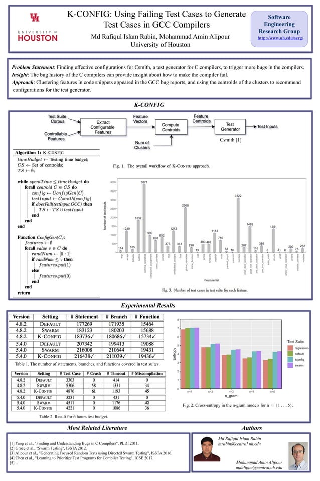 Generate Test Cases for GCC Compilers (ASE-LBR 2019) | PDF
