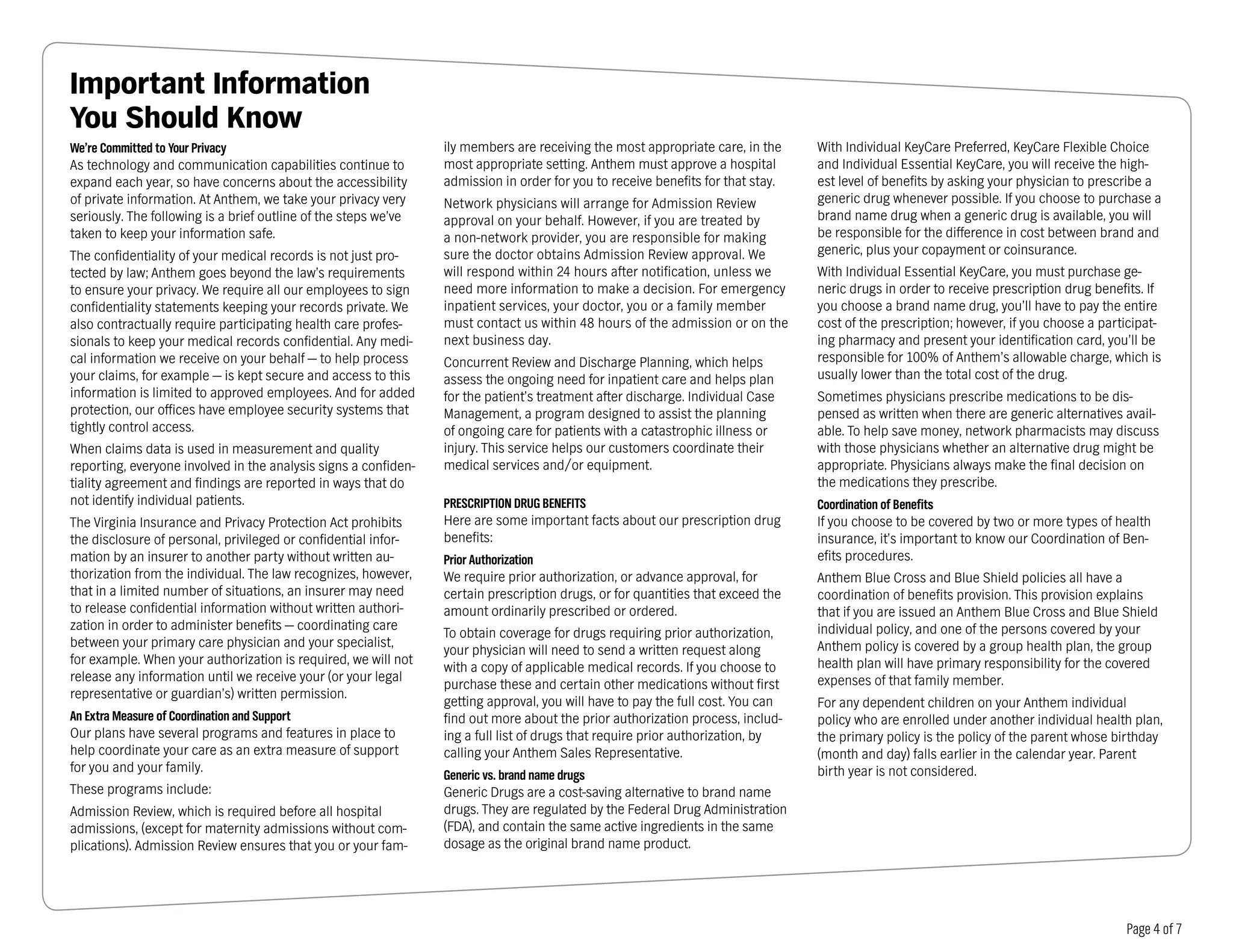 Kcp Benefits Summary | PDF