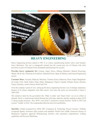 Kcp ltd | PDF
