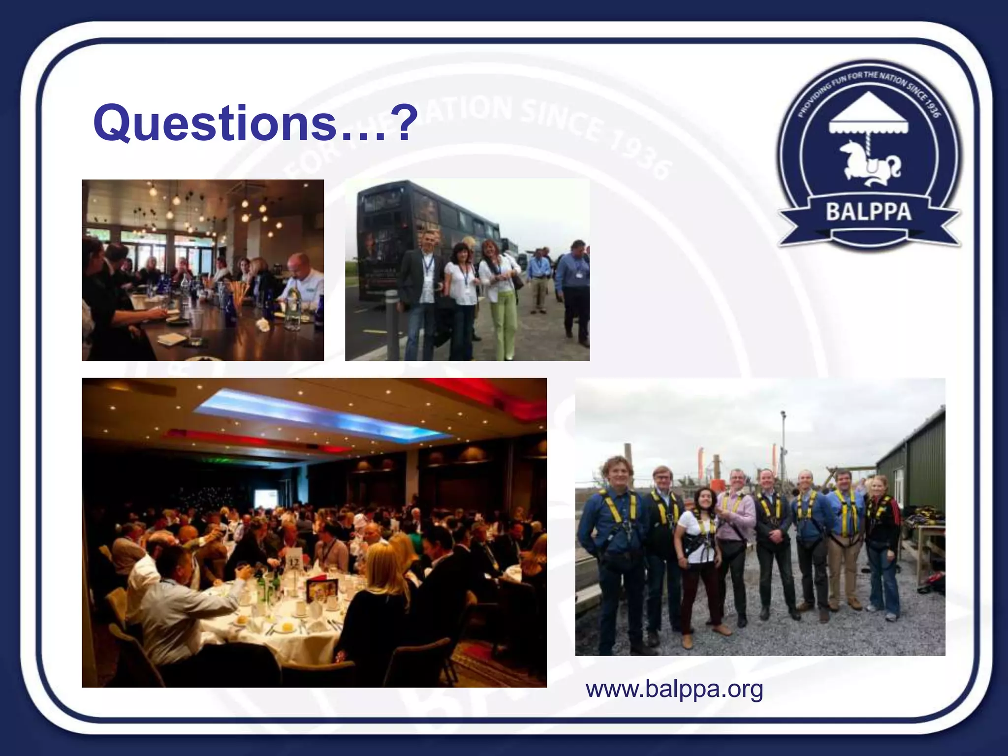 BALPPA Membership presentation to the Laser Tag Conference | PPT