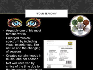 Vivaldi and the Baroque Era | PPT