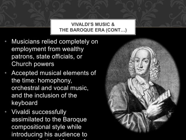 Vivaldi and the Baroque Era | PPT