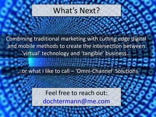 KC Dochtermann: Visual Resume | PDF