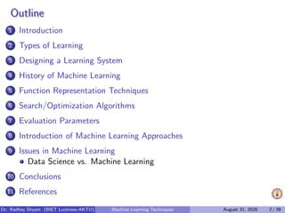 Introduction to Machine Learning | PDF