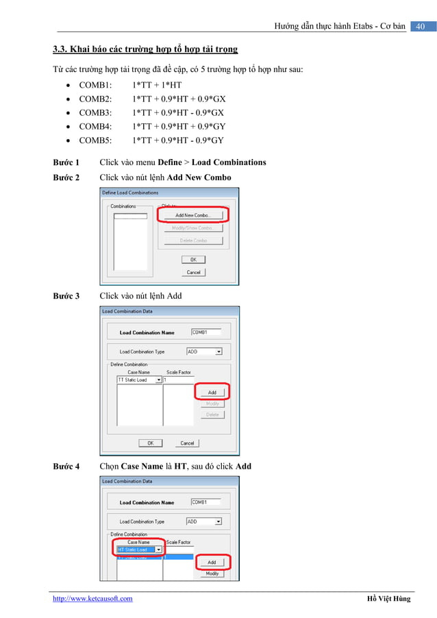 Kcs huong dan thuc hanh etabs co ban | PDF