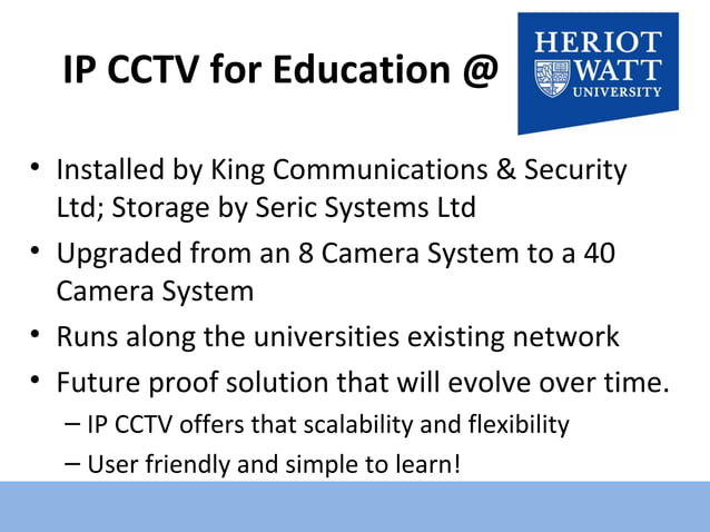IP CCTV Introduction | PPT