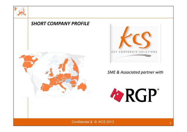 KCS short company profile 2012 | PPT