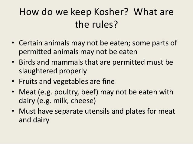 Kcss jewish foods