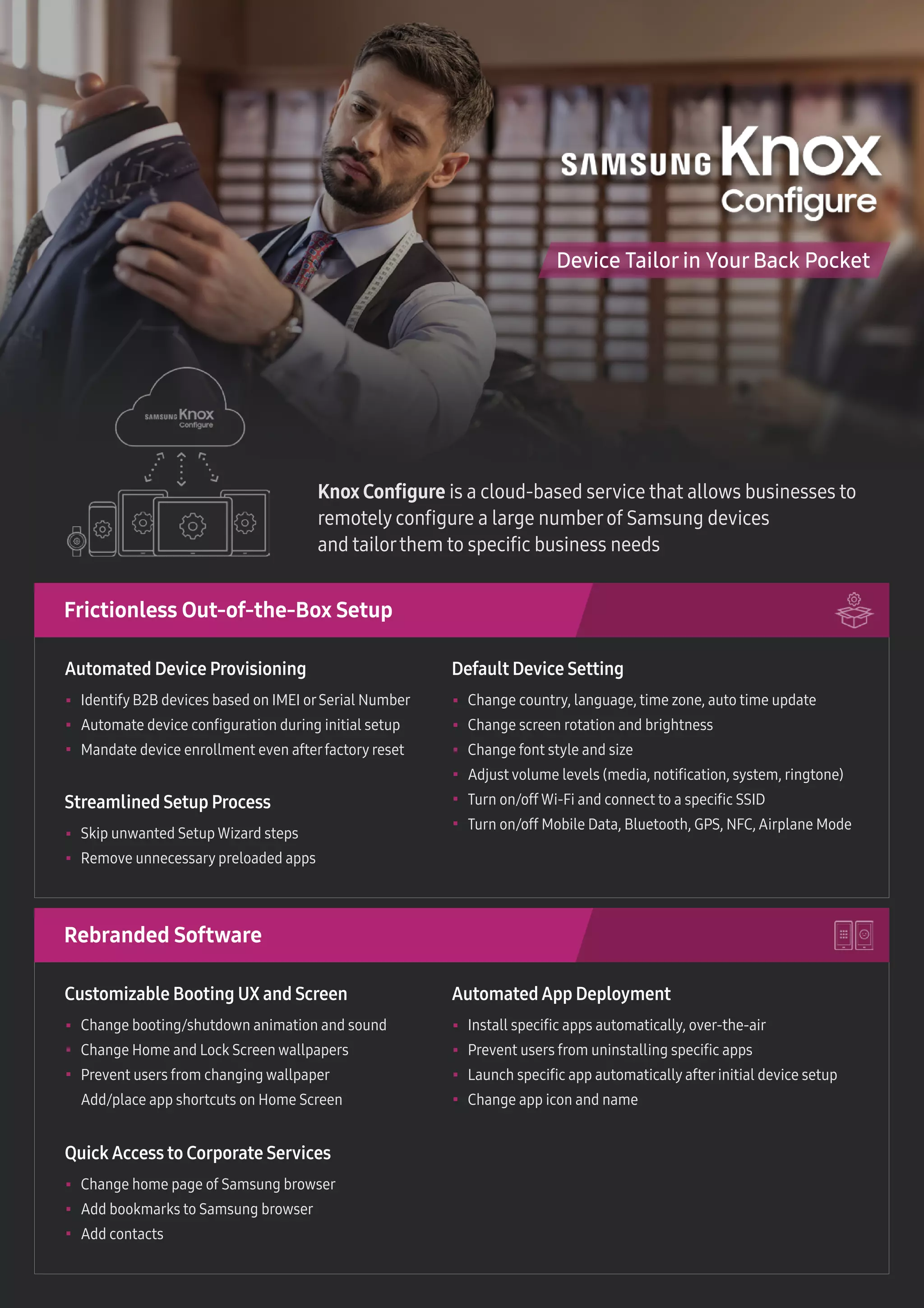 Samsung Knox Configure: Understanding the Features | PDF | Smartphones | Consumer Electronics