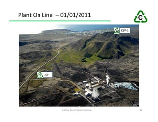 Making Renewable Fuel by Carbon Recycling - KC Tran - Carbon Recycling ...