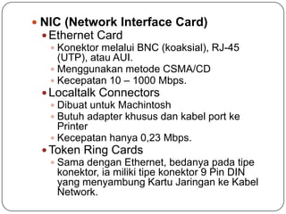 Kd 1 perangkat keras internet part-2 | PPTX