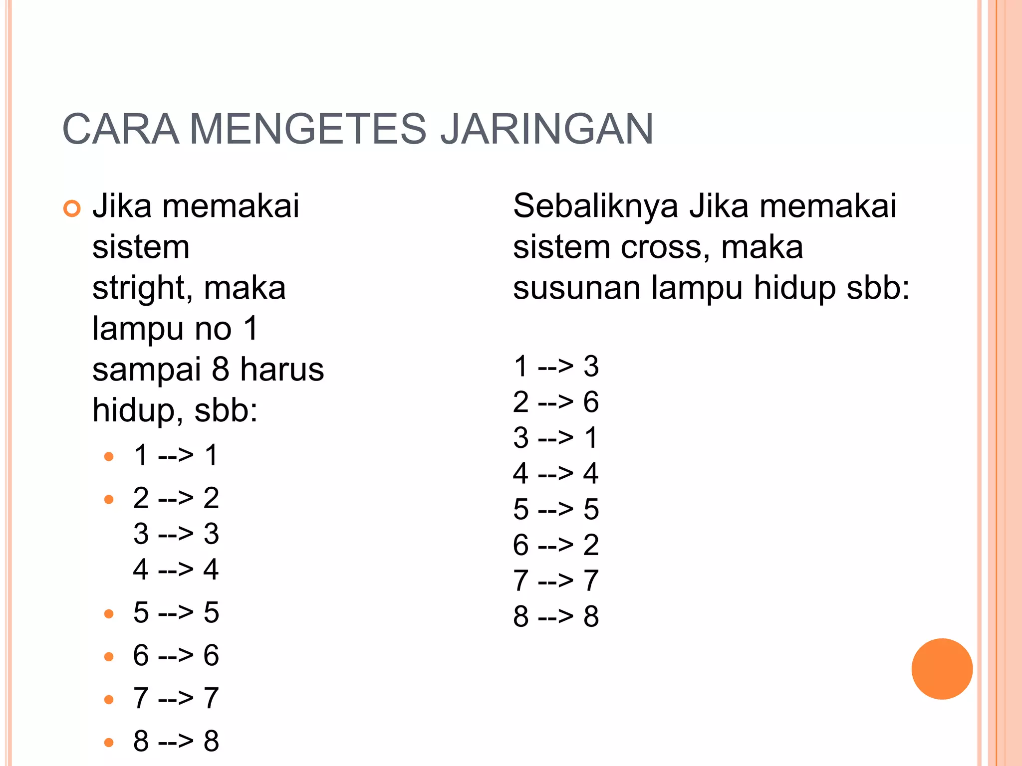 Kd 2 cara menyambung kabel lan rj45 | PPTX