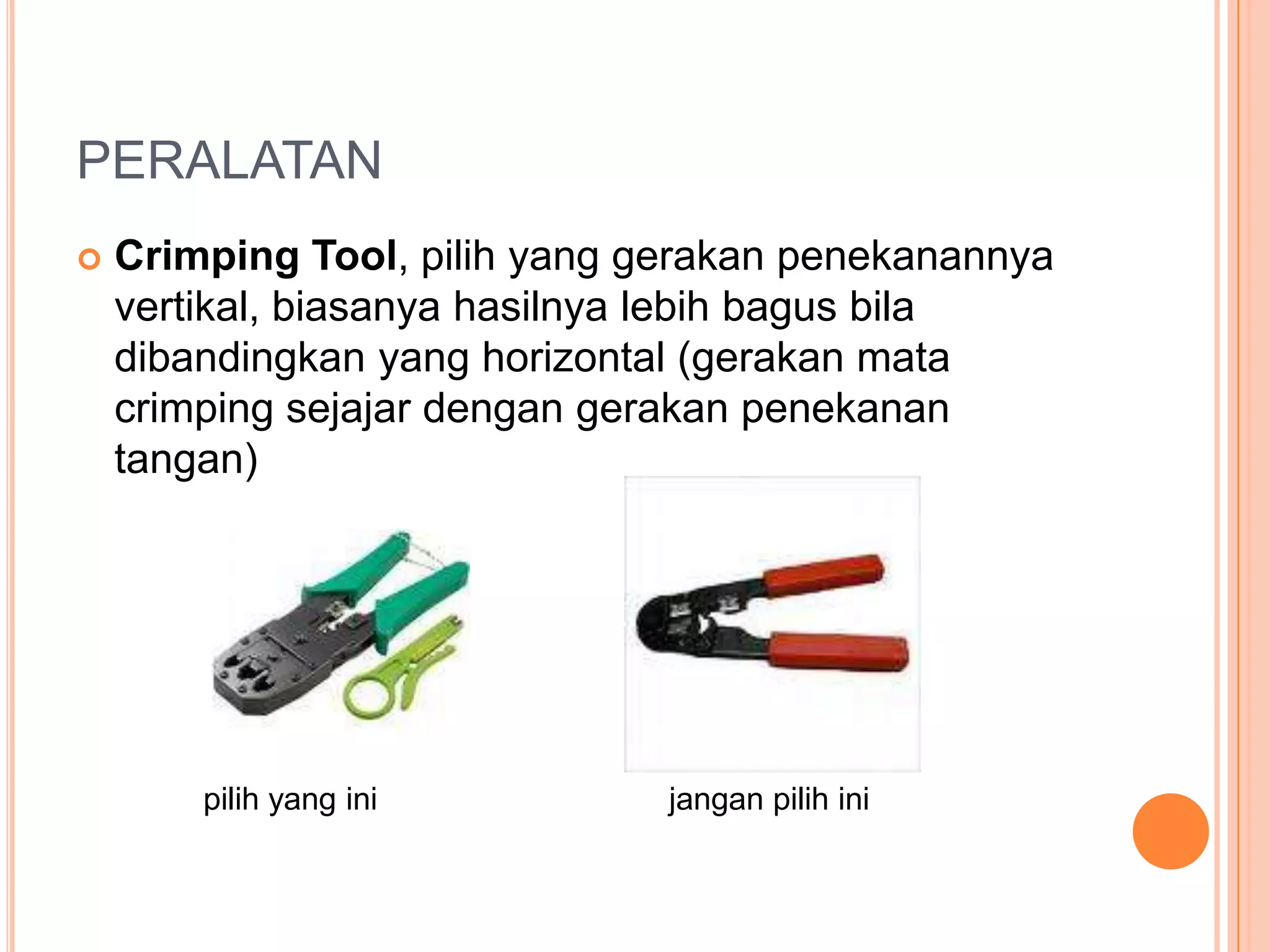 Kd 2 cara menyambung kabel lan rj45 | PPTX