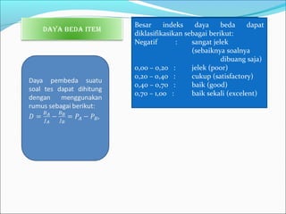 Analisis Item Tes | PPT