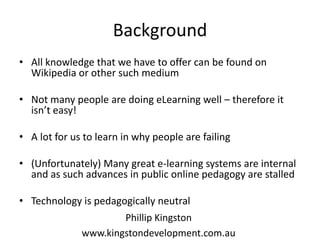 Kd elearning notes | PPT
