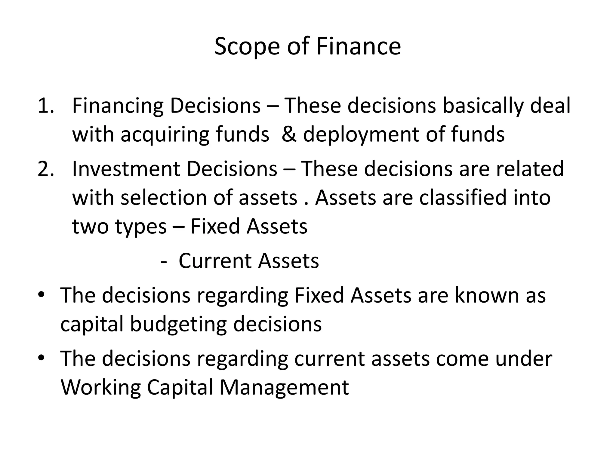 Approaches to finance functions | PPTX