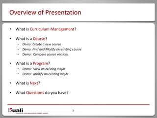Kd10 Curriculum Management Demo | PPTX | Undergraduate Education ...