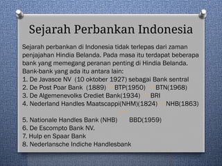 PERBANKAN DASAR KD 1 SEJARAH BANK DI INDONESIA.pptx