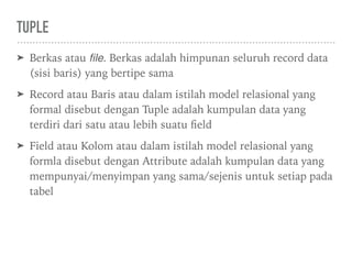 Kd1 Struktur Hirarki Database | PDF