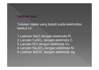 Kd 2 Elektrolisis Pdf