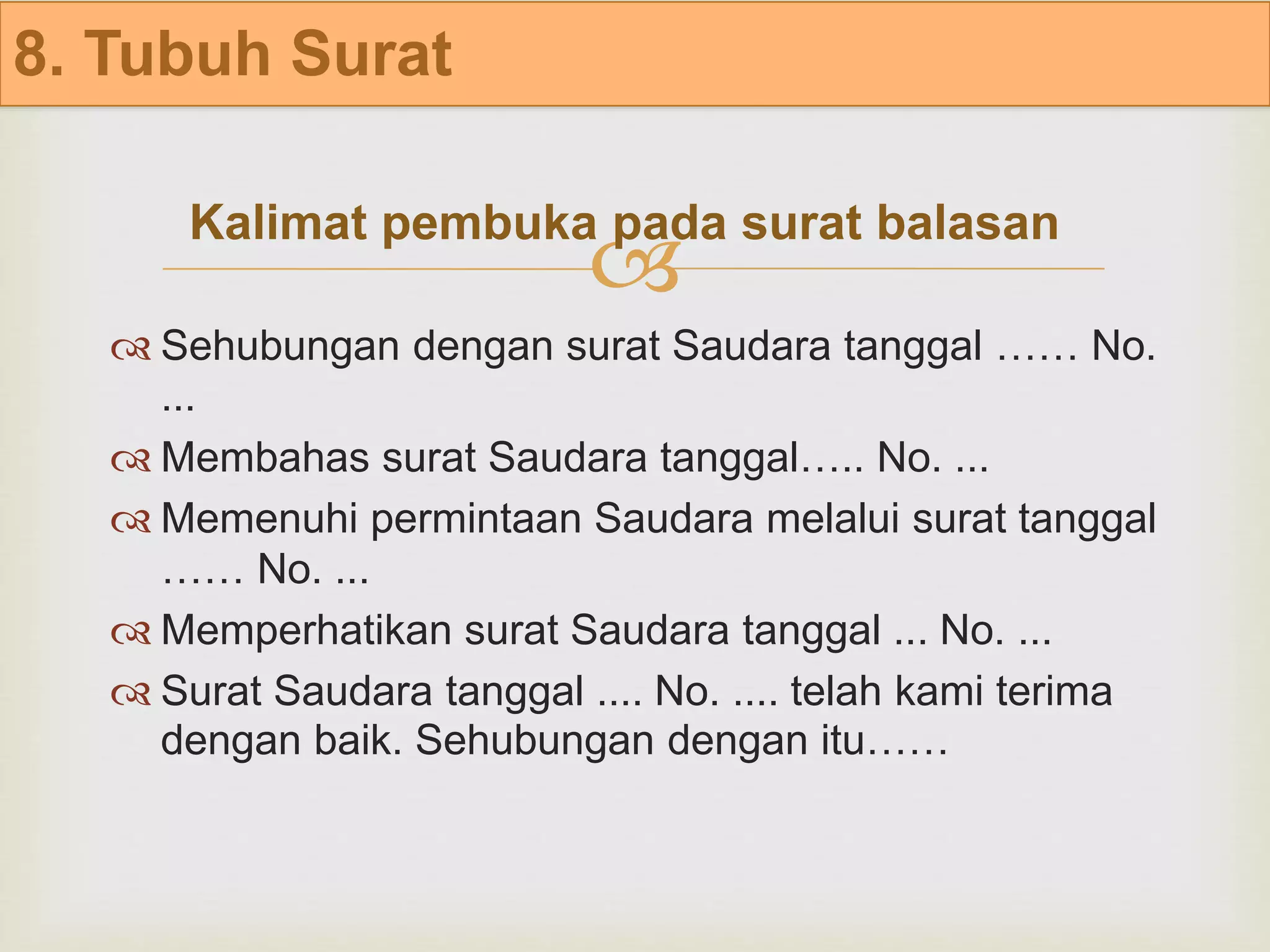 Bagian-Bagian Surat | PPTX