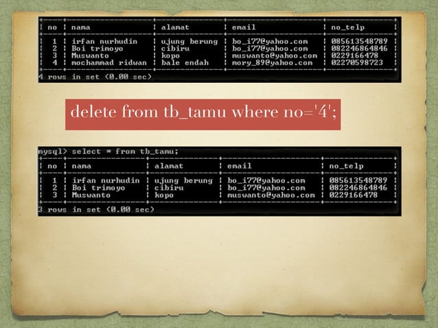 SQL database client server | PPT