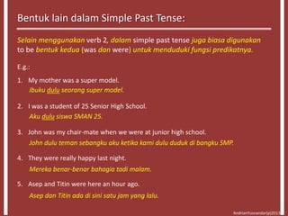 Kd 3.6 a past simple (2x) | PPT