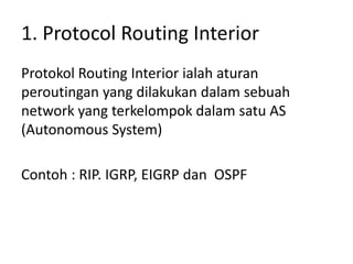 Protocol Routing | PPTX