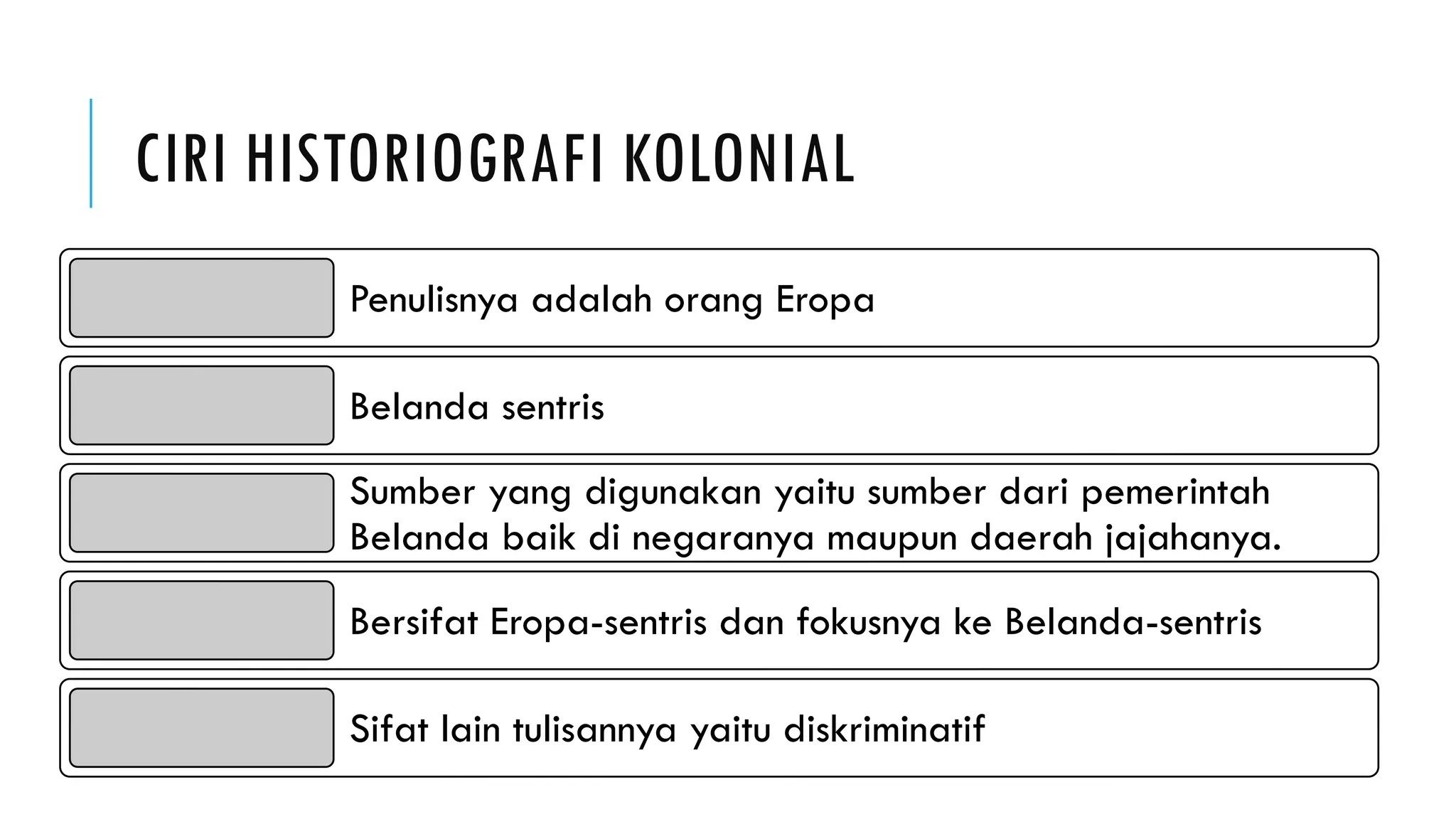 Materi tentang Historiografi Sejarah kelas X | PPTX