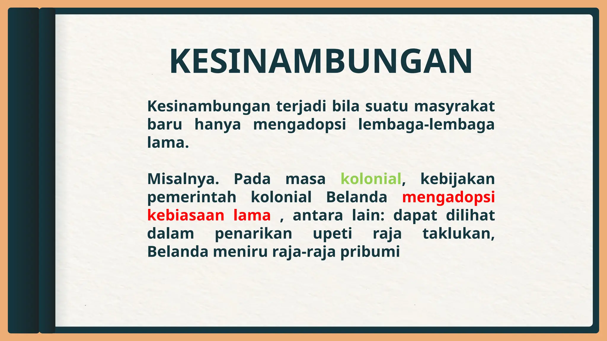 materi sejarah indonesia bab perubahan dan keberlanjutan dalam sejarah ...