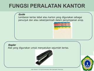 KD 3 7 Peralatan Kantor | PPT