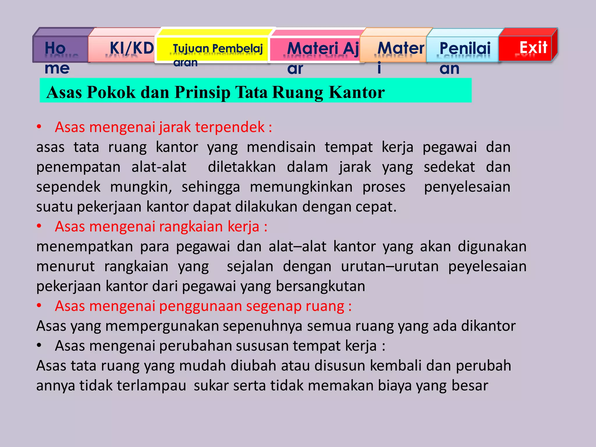 KD 3 8 Menerapkan tata ruang kerja dan menerapkan komunikasi di tempat kerja | PPT