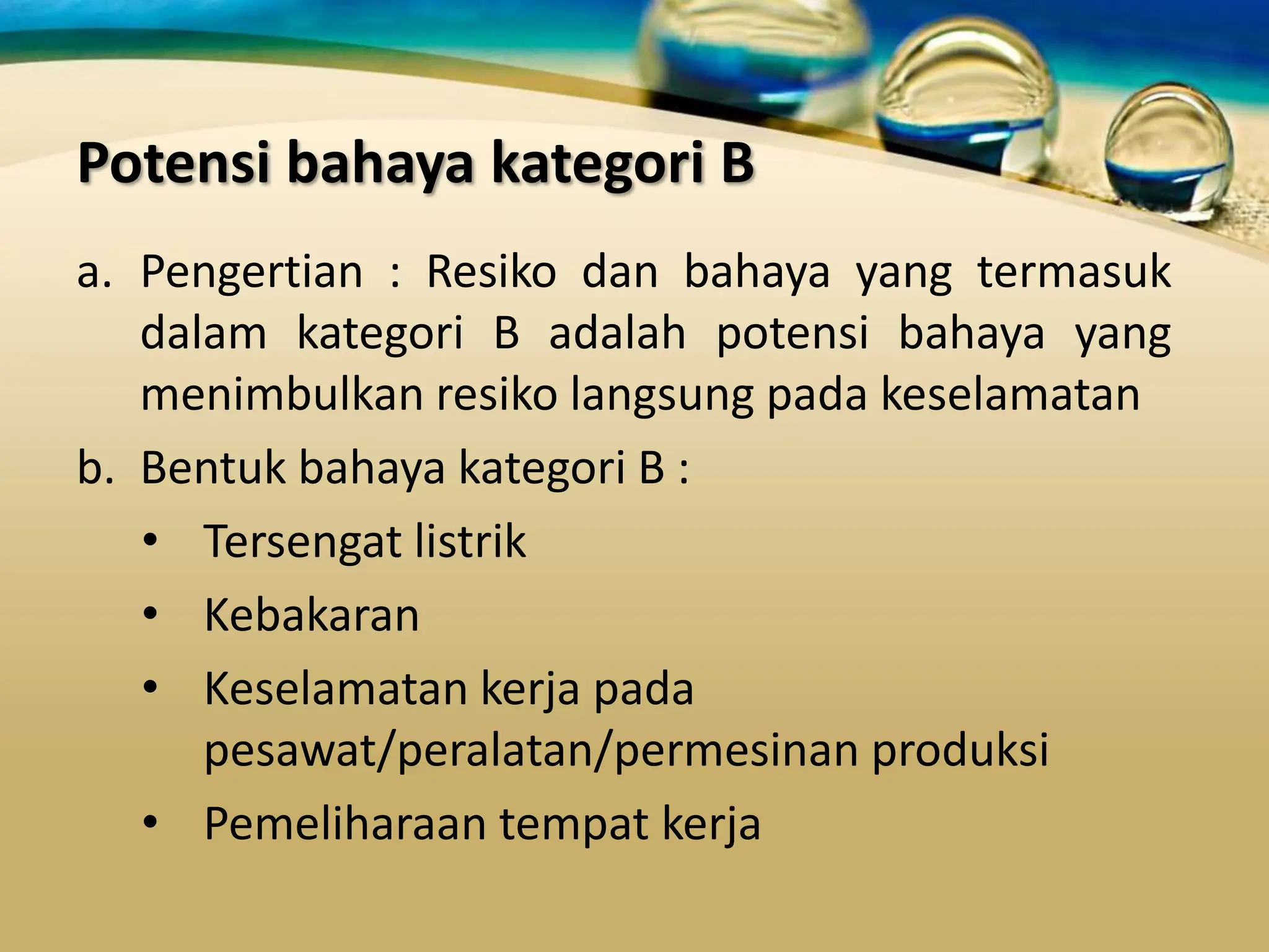 KD 3 Klasifikasi bahaya K3LH di lingkungan smk | PPTX