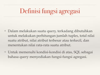 Kd4 fungsi fungsi agregasi | PDF