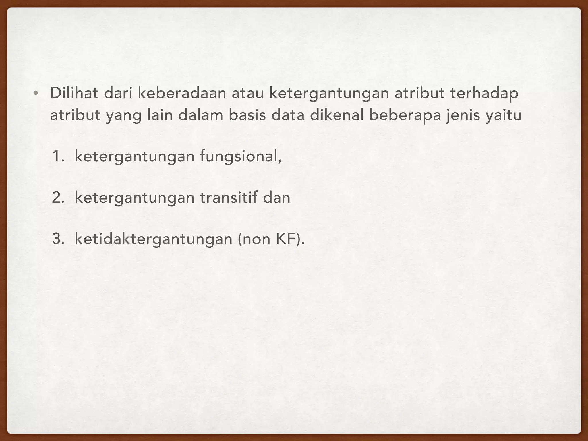 Kd4 Ketergantungan Fungsional | PDF
