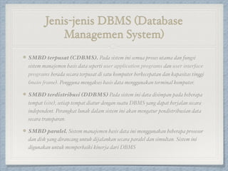 Kd5 Aplikasi DBMS | PDF