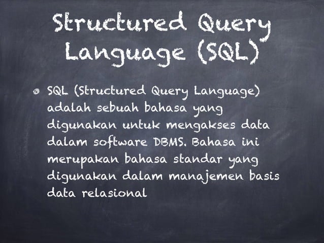 Kd6 Structure Query Language (SQL) | PDF