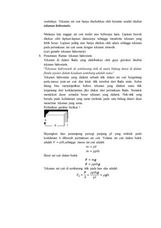 Fluida Statis SMA | DOCX