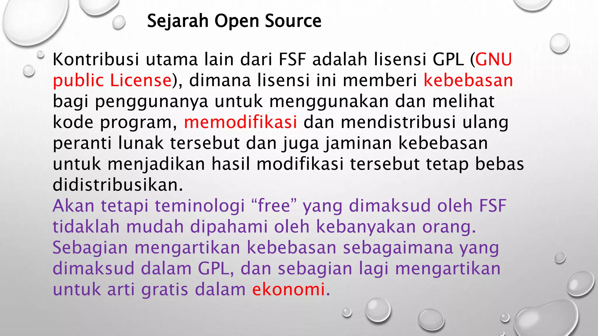 Perkembangan Sistem Operasi Open Source | PPT Perkembangan Sistem Operasi Open Source | PPT