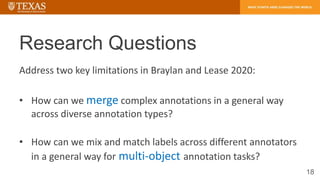 Aggregating Complex Annotations via Merging and Matching | PPTX | Web Development | Internet