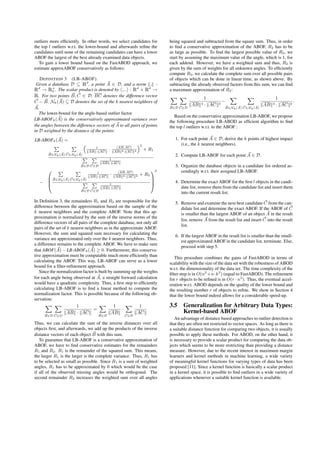 angle based outlier de | PDF | Databases | Computer Software and Applications