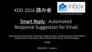 Kdd 2016 slide | PPTX | Email | Internet