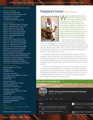 KY Milk Matters March/April 2022 | PDF