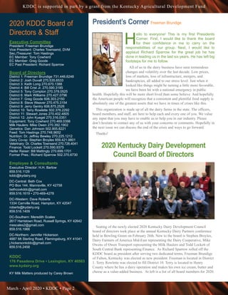 KY Milk Matters | PDF